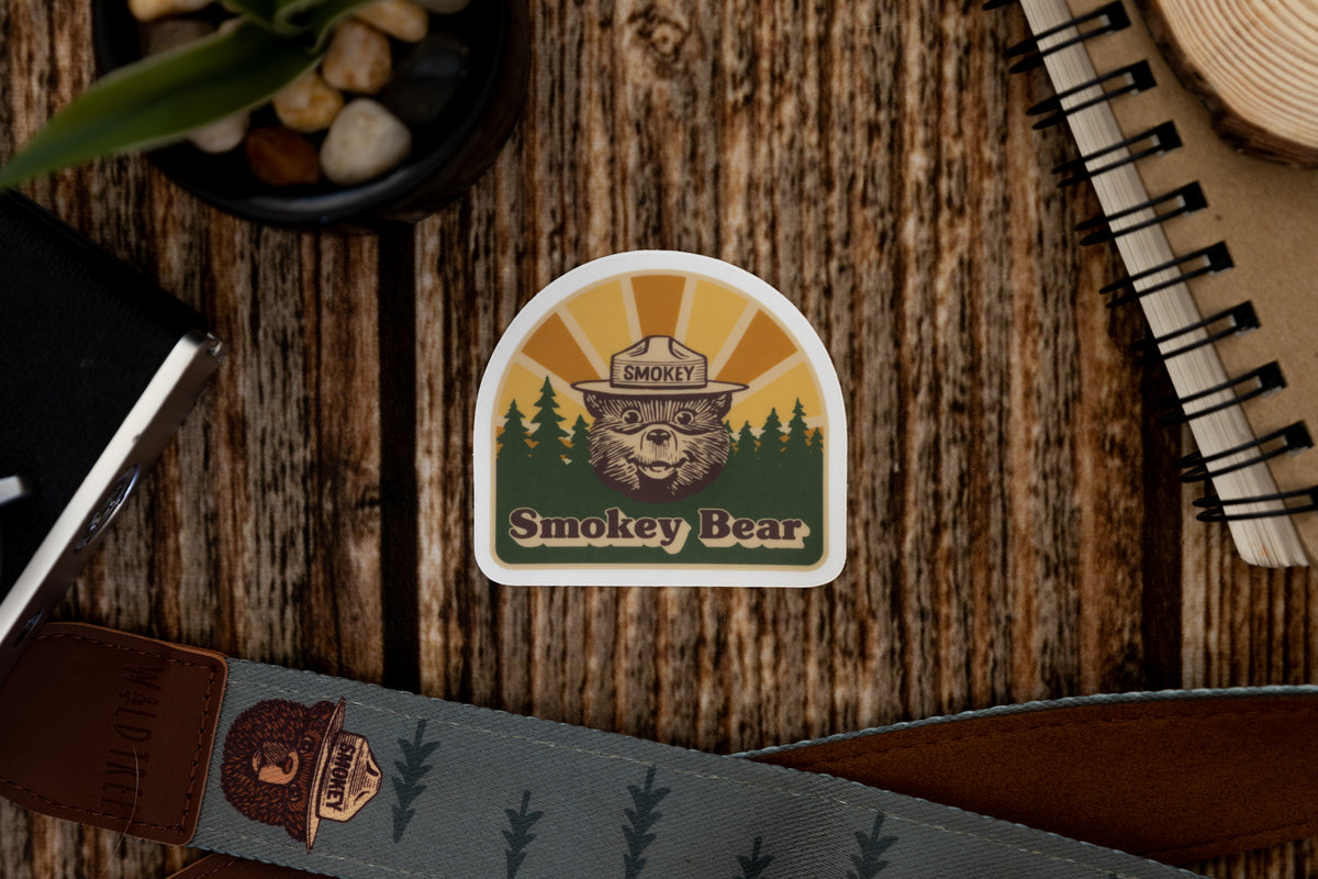 Smokey Bear Sticker – Wildtree