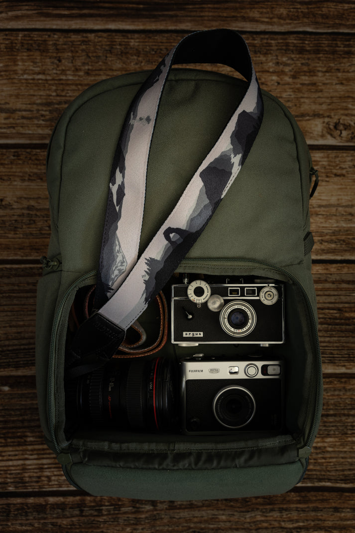 Parks in Black and White Camera Strap – Wildtree