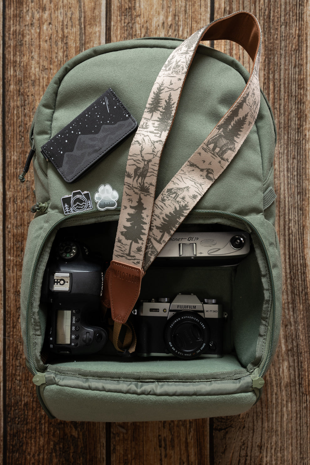 Woodland Landscape Camera Strap – Wildtree