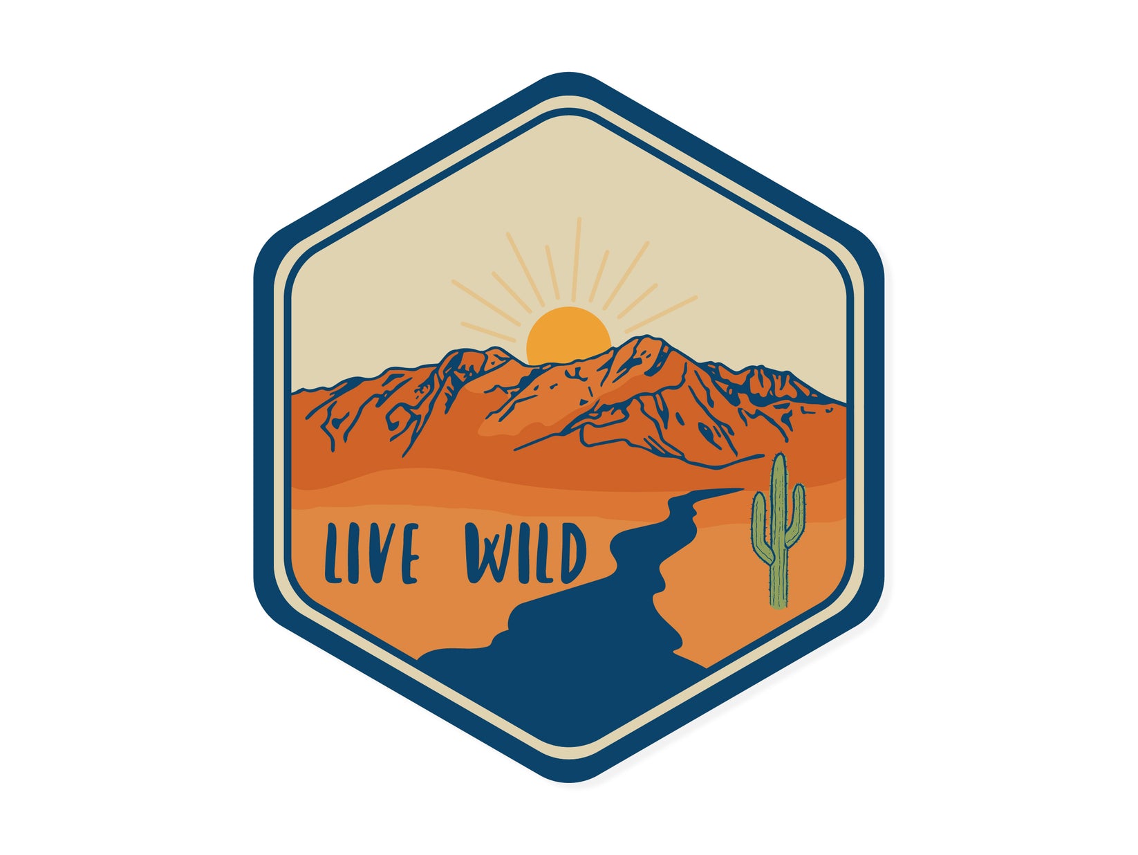 Live Wild Sticker – Wildtree