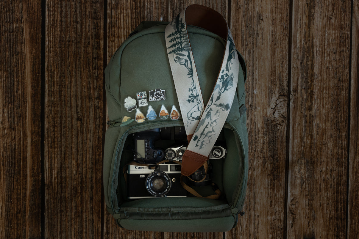 National Park Inspired Camera Strap Brown – Wildtree