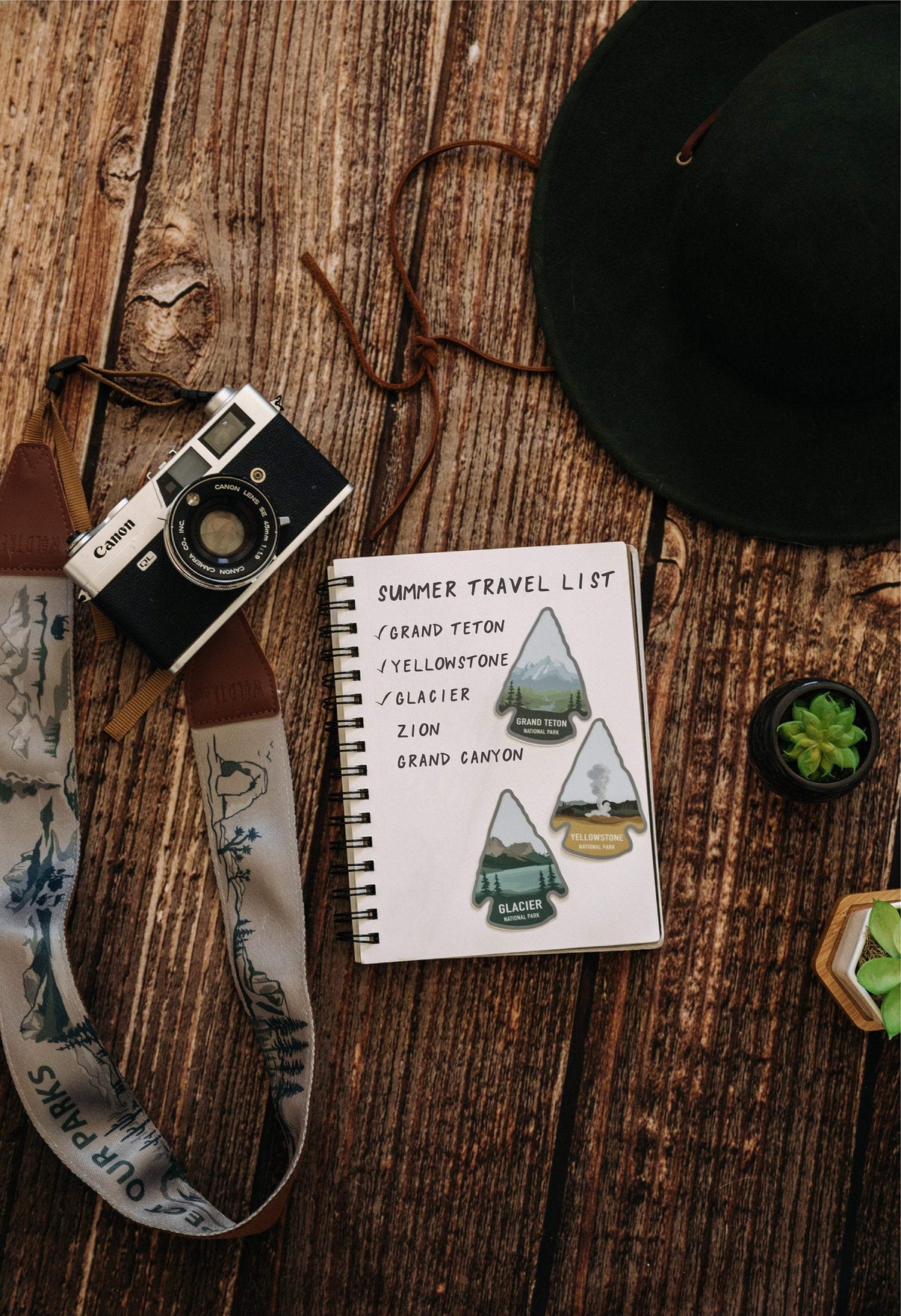 National Park Stickers – Wildtree