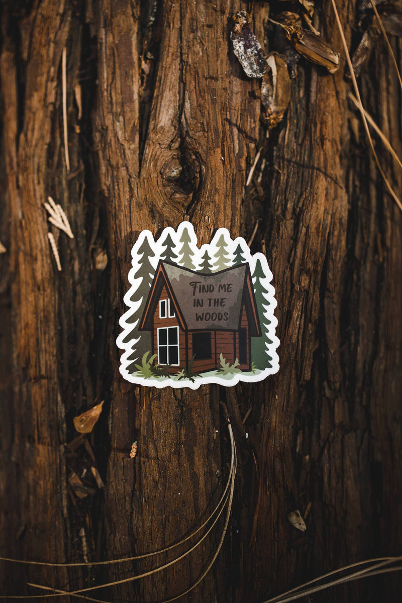 Cabin Sticker – Wildtree