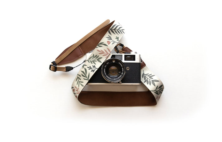 Moody Flower Camera Strap – Wildtree